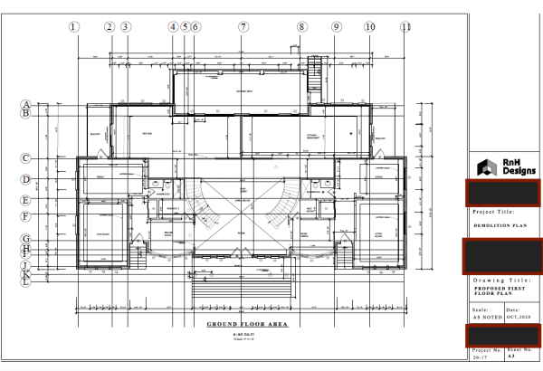 Our Legal Basements & Permits Completed Work In Ontario, CA - RNH Design
